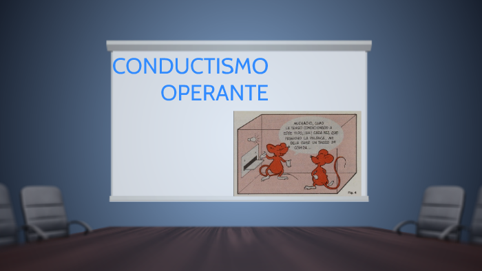 CONDUCTISMO OPERANTE by Andrea GA on Prezi