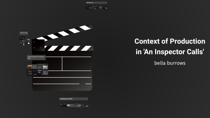 Context of Production in 'An Inspector Calls' by bella burrows on Prezi