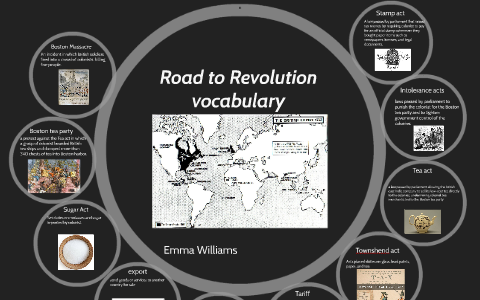 Road to Revolution vocabulary by Emma Williams on Prezi
