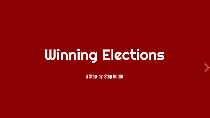 Winning Elections by Lydia Clayton on Prezi