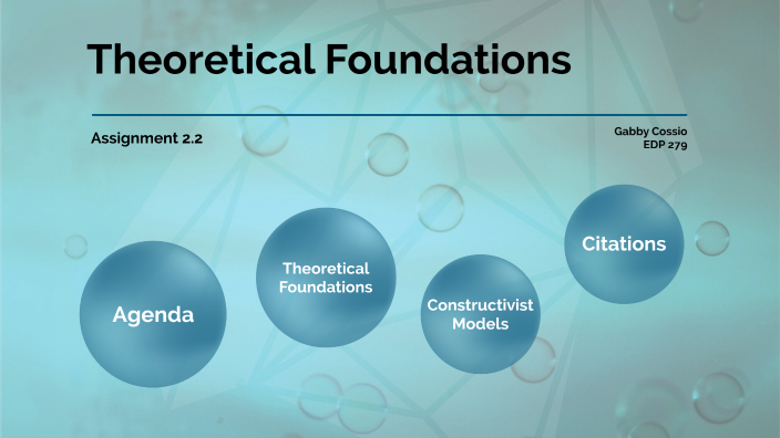 Theoretical Foundations by gabby c on Prezi