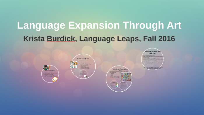 Language Expansion Through Art by Krista Burdick on Prezi