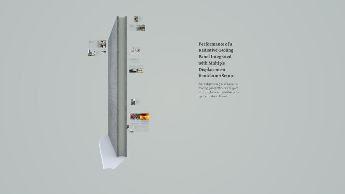 Performance of a Radiative Cooling Panel Integrated with Multiple ...