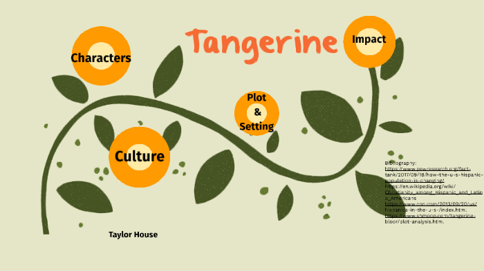 Tangerine Book Project by Taylor House on Prezi