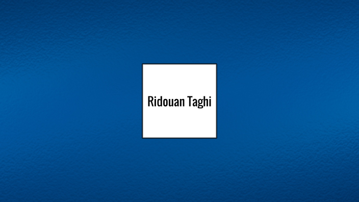 Ridouan Taghi by Floor van Onselen on Prezi