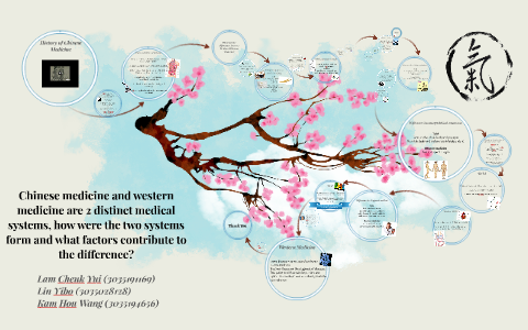 Chinese medicine and western medicine are 2 distinct medical by Peony ...