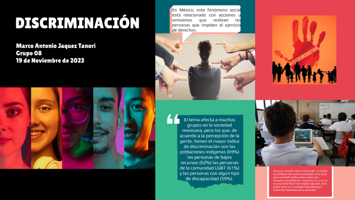 DISCRIMINACIÓN by marco jaquez on Prezi