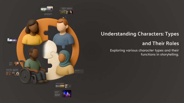 Understanding Characters: Types and Their Roles by Dyako on Prezi