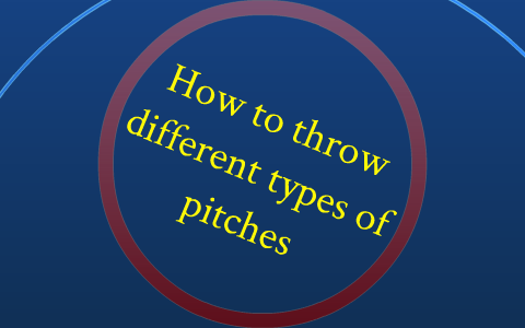How to throw different pitches by danny heerhold on Prezi