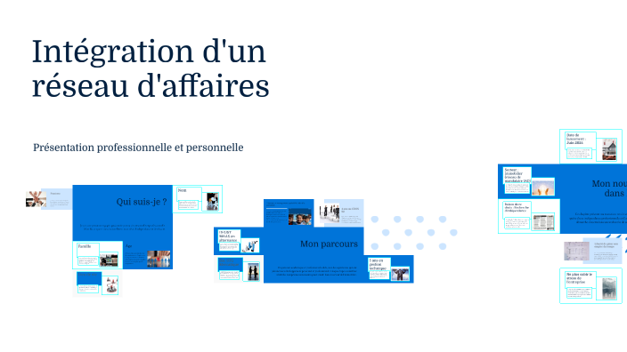 Intégration d'un réseau d'affaires by Robin Dumont on Prezi