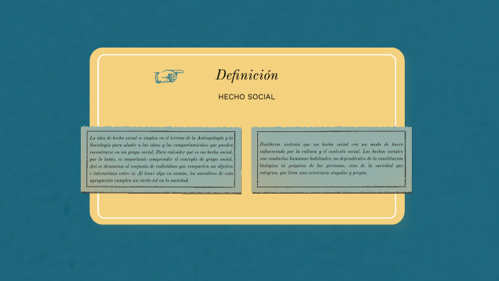 CLASE 2: a) ¿Qué es un hecho social? b). Sociología y sus formas de ...