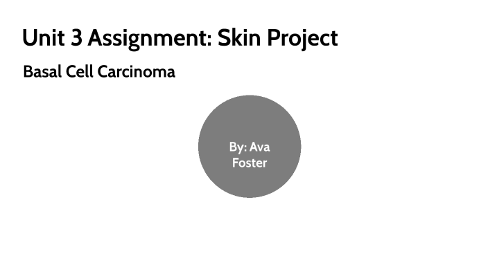 Unit 3 Assignment: Skin Project by Ava Foster on Prezi