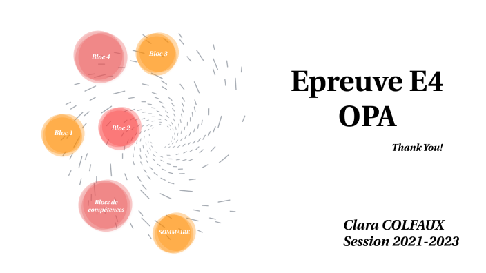 BTS SAM OPA - Clara COLFAUX Session 2021 2023 by Clara Colfaux on Prezi