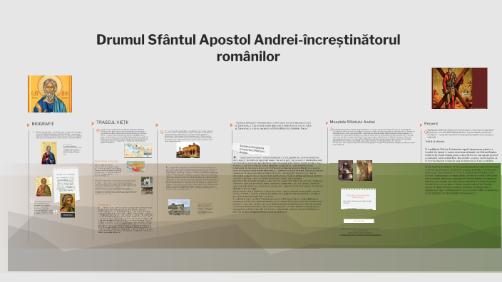 Drumul Sf. Apostol Andrei-increstinatorul romanilor by Teodora Oancea ...