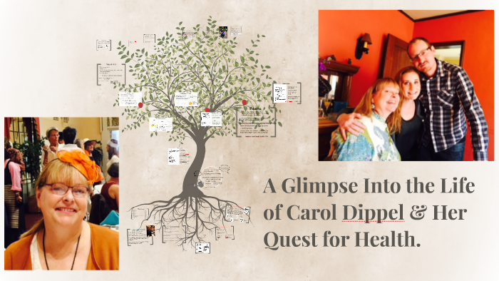 The life of Carol Dippel, and her quest for health. by on Prezi