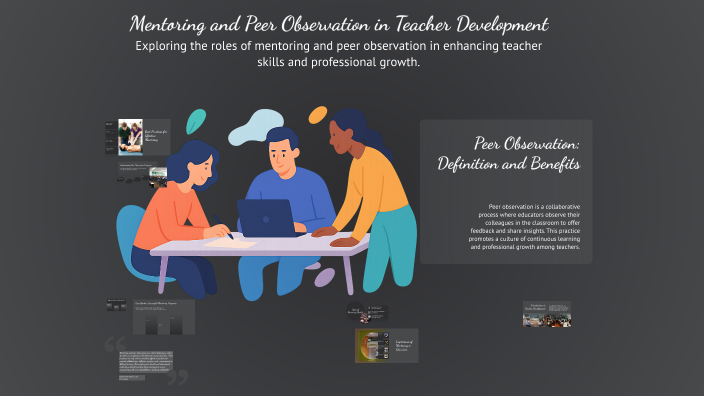Mentoring and Peer Observation in Teacher Development by Nasiba ...