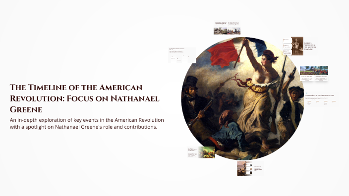 The Timeline of the American Revolution: Focus on Nathanael Greene by ...