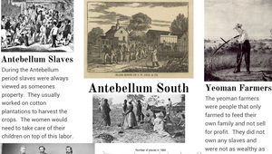 Antebellum Infographic by Hailey Dicus on Prezi Design