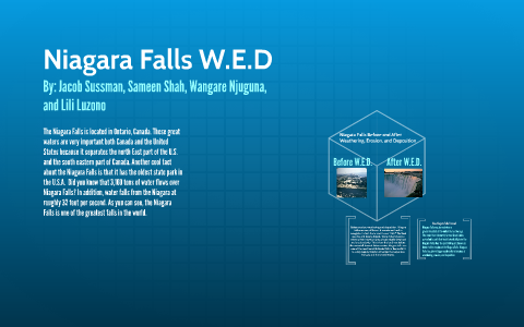 Niagara Falls Before and After Weathering, Erosion, and Depo by sameen ...