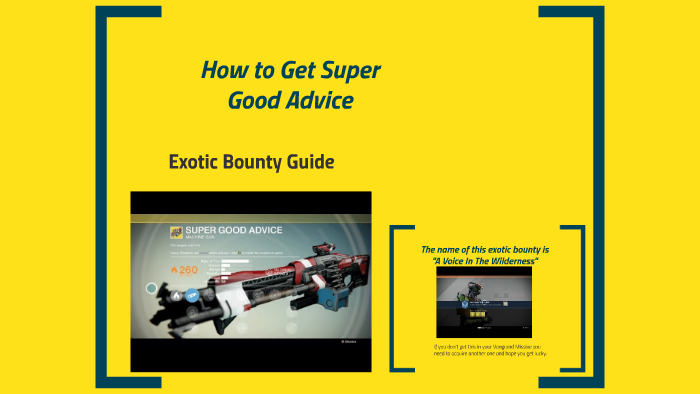 Detsiny: How to Get Super Good Advice by FuzzyWuzzy JJ on Prezi