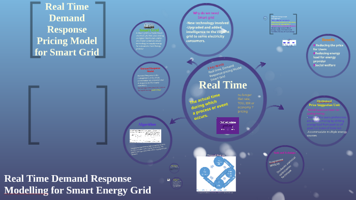 Real Time Demand Response Modelling in the Smart Grid by on Prezi