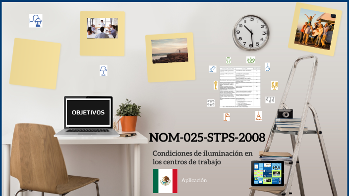 NOM-025-STPS-2008, Condiciones de iluminación en los centros de trabajo ...