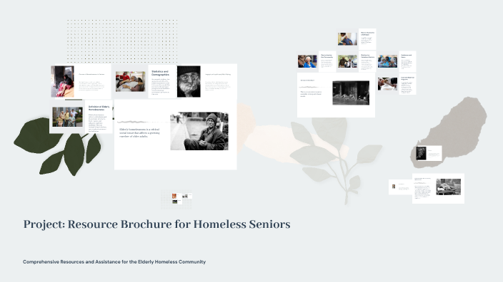 Resource Brochure of Homeless Seniors by Isabel Perez on Prezi