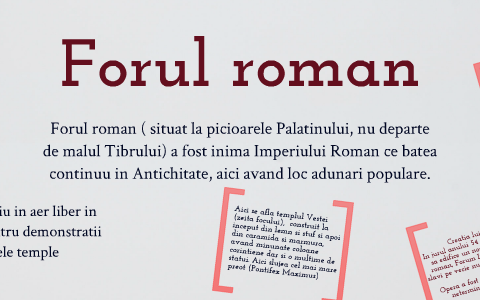 Forul roman by Irina Florian on Prezi