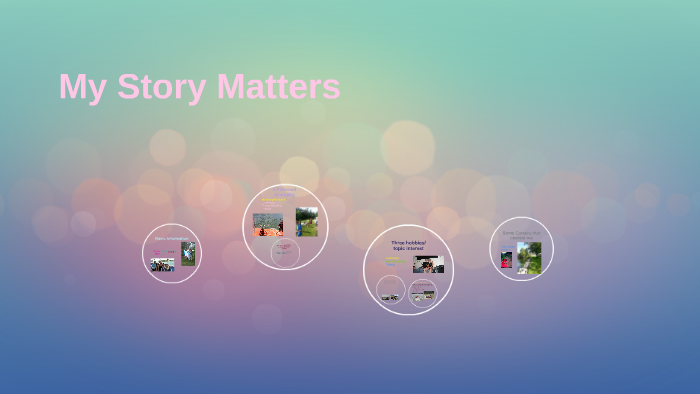 My Story Matters by Abby Dykstra on Prezi