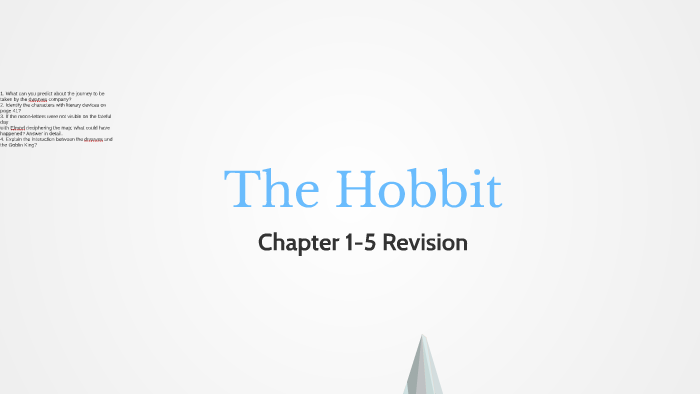 The Hobbit Chapter 1-5 by Sana Shah on Prezi