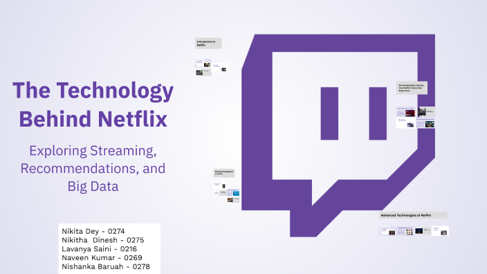 The Technology Behind Netflix by NIKITA DEY . on Prezi