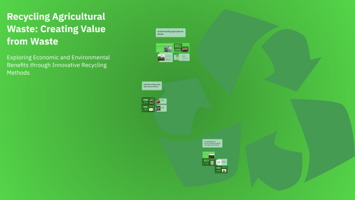 Recycling Agricultural Waste: Creating Value from Waste by Mohamed ...