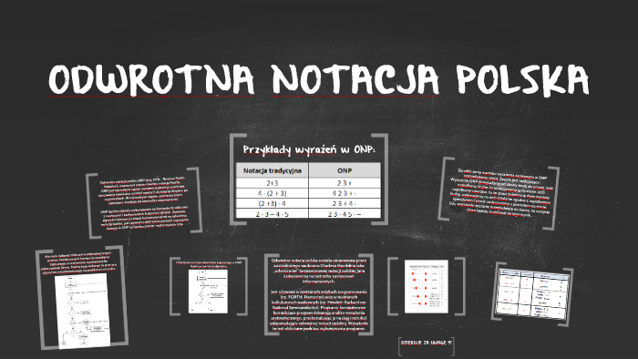 ODWROTNA NOTACJA POLSKA by Krystyna Szpetot on Prezi