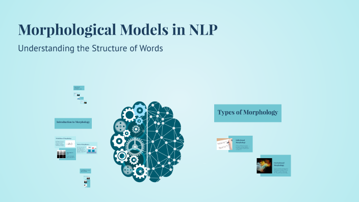 Morphological Models in NLP by Prasanth Sai on Prezi