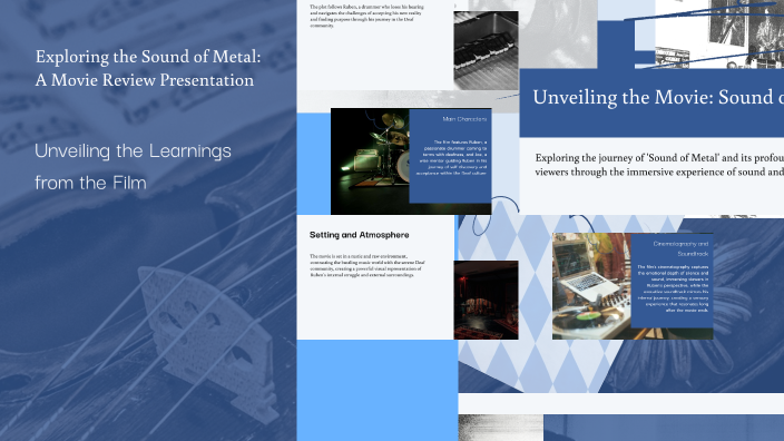 Exploring the Sound of Metal: A Movie Review Presentation by Manvik Rai ...