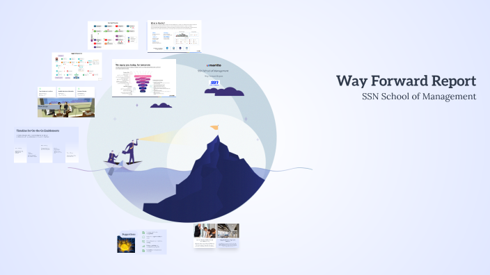 Way Forward Report by Abarna B on Prezi