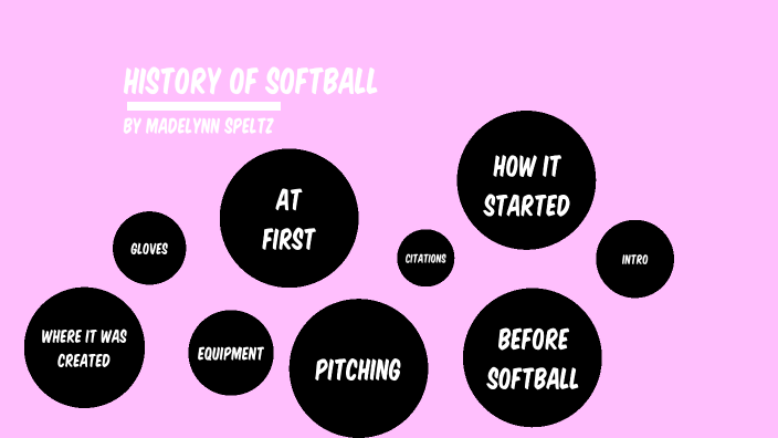 history of softball by Madelynn Speltz on Prezi