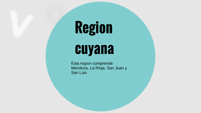 Region cuyana by nicolas cuaranta on Prezi