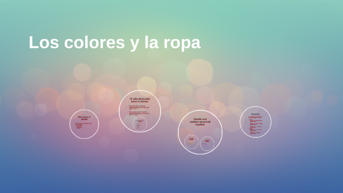 Los colores y la ropa by Felix Noy on Prezi