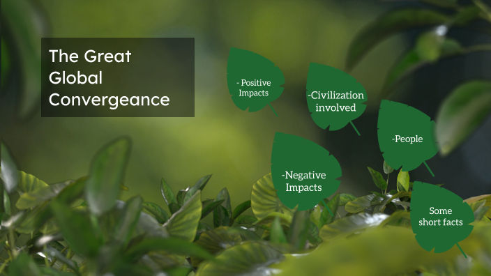The Great Global Convergence by Muhammad Shamlan on Prezi