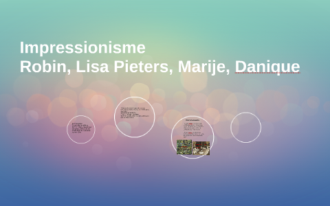 Impressionisme by on Prezi