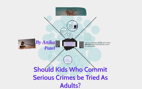 Kids Who Commit Serious Crimes Should be Tried as Adults by Anika Patel ...