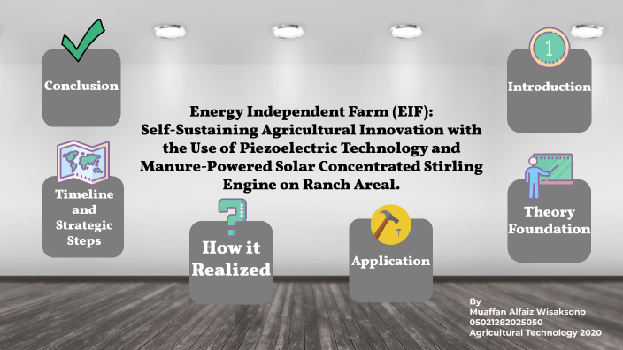 Energy Independent Farm (EIF): Energy Self-Reliant Agriculture ...