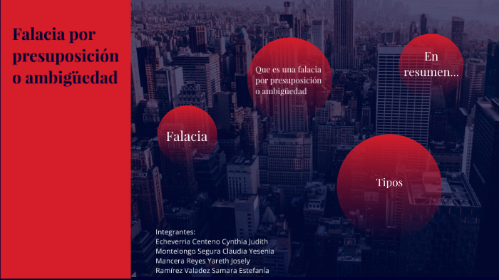 Falacias por presuposicion o antiguedad by Cynthia Judith Echeverria ...