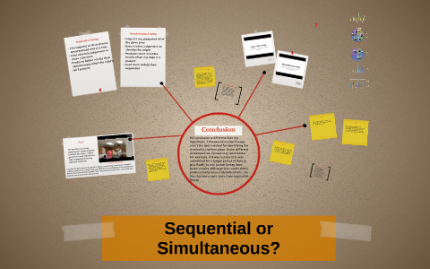 Sequential or Simultaneous? by Rianna Evans on Prezi