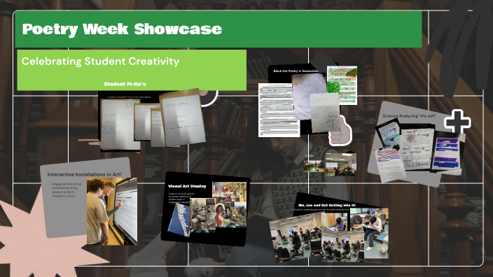 Poetry Week Showcase by sara rabanal on Prezi