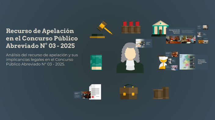 Recurso de Apelación en el Concurso Público Abreviado N° 03 - 2025 by ...