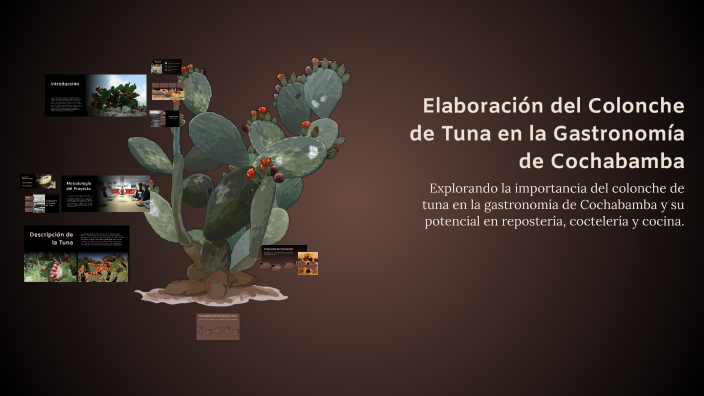 Elaboración del Colonche de Tuna en la Gastronomía de Cochabamba by ...