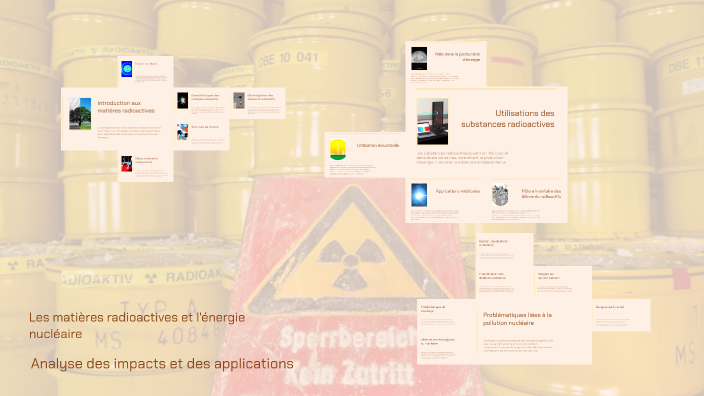 Les matières radioactives et l'énergie nucléaire by Fatima zahra Shimi ...