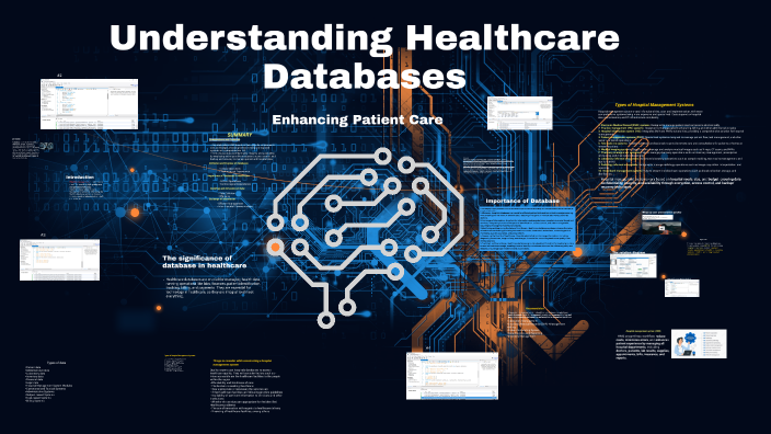 Understanding Healthcare Databases by Enu G on Prezi